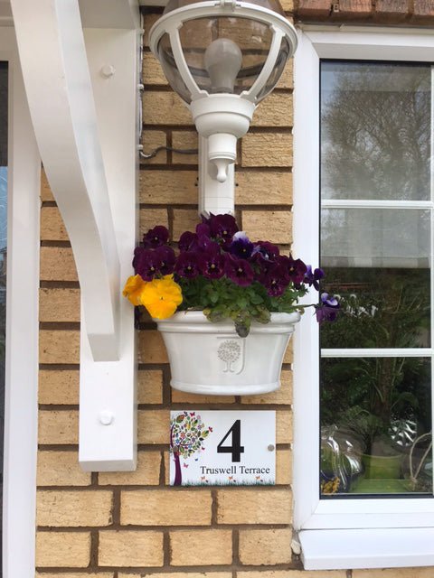 Aluminium Designer House sign Plaque – Uk House signs - Office signs