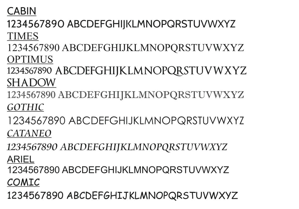 Ashen, Designer Acrylic House number sign – Uk House signs - Office signs